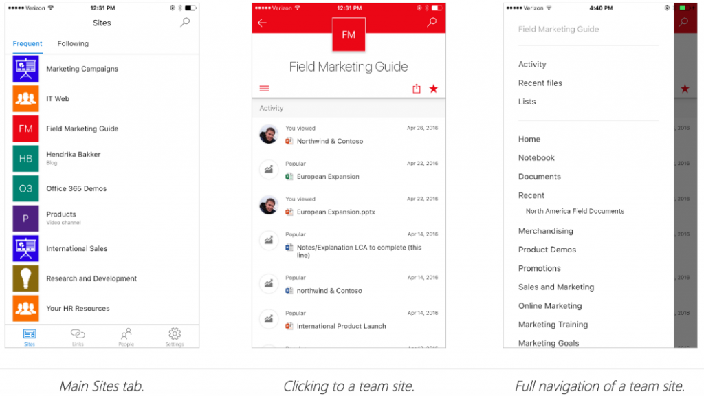 Microsoft SharePoint is now available in iOS - TechDotMatrix