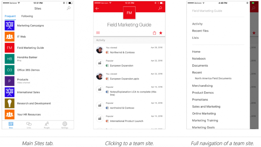 Microsoft SharePoint is now available in iOS - TechDotMatrix