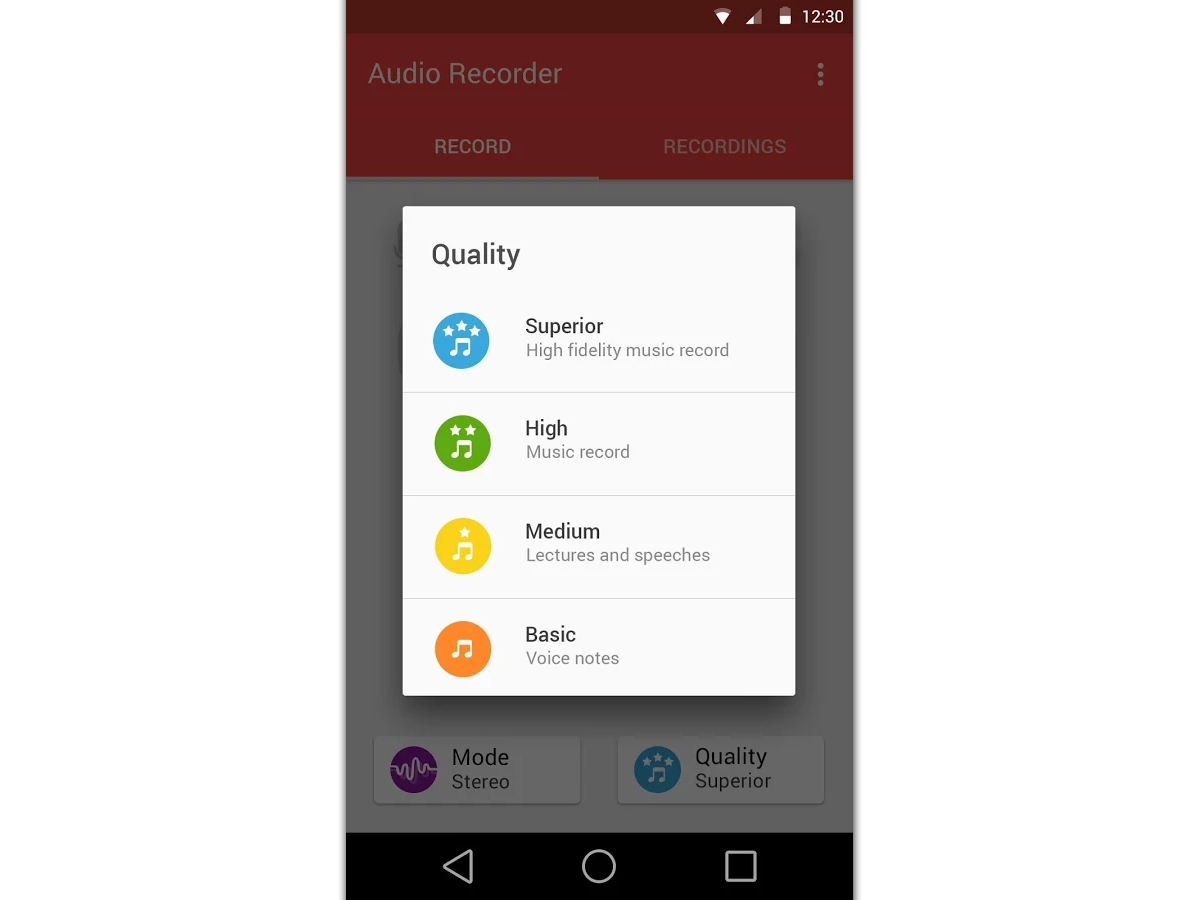 Best Sound Recorder apps in Android - TechDotMatrix