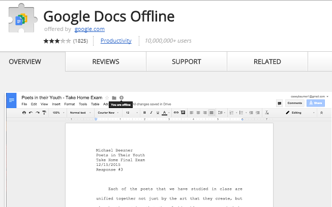 Google Drive Offline How Does It Work TechDotMatrix