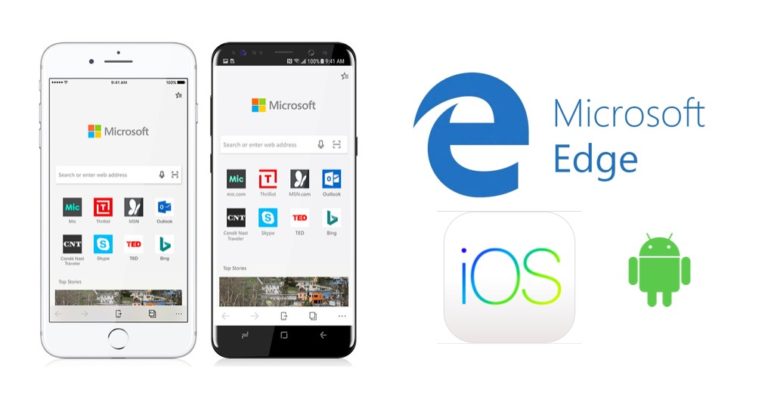 Microsoft Edge for Android and iOS - TechDotMatrix