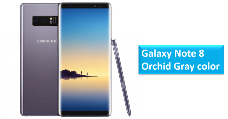 Samsung Galaxy Note 8 Orchid Gray color variant launched in India ...