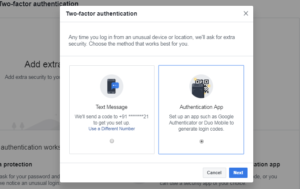 How to setup Two-factor authentication for Facebook Account - TechDotMatrix