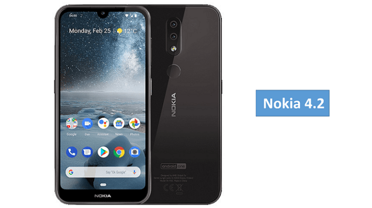 Nokia 4.2 with 5.71-inch HD+ 19:9 display and dual rear cameras ...