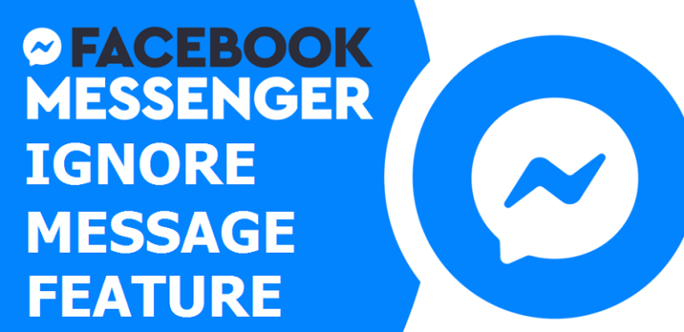 How to use Facebook messenger ignore message feature - TechDotMatrix