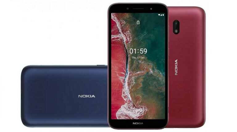Nokia C1 Plus Android 10 Go Edition phone with 5.45-inch HD+ display ...